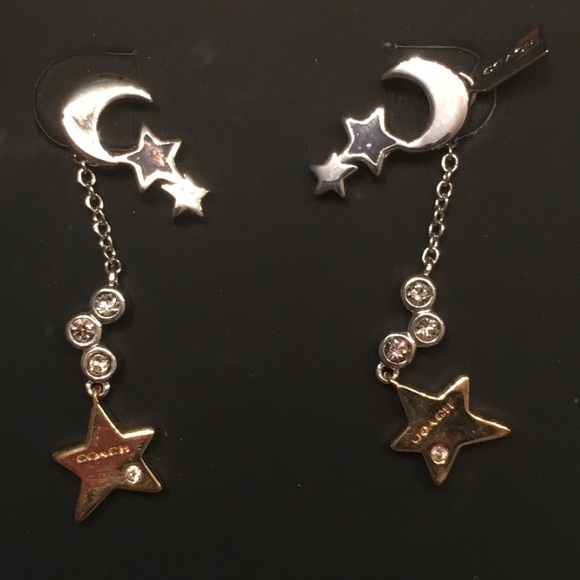 Coach | Jewelry | Coach Moon And Star Earrings | Poshmark
